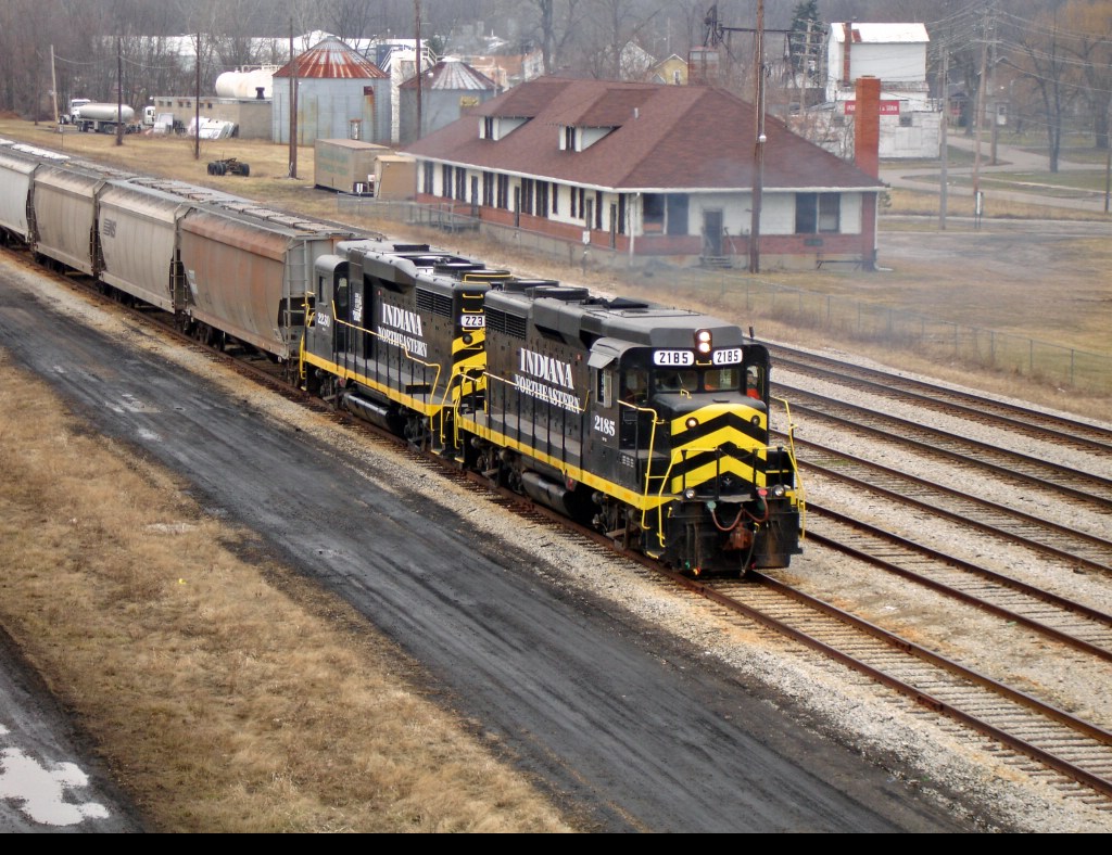 INER GP 30's #2185 & 2230 @ NS Montpelier, OH Yard